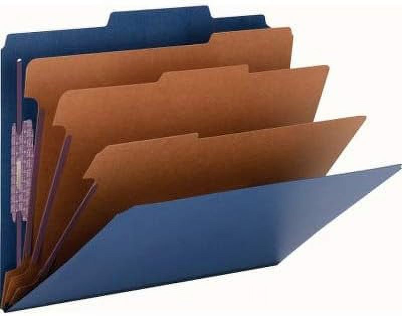 14096 3-Inch Expansion Classification Folder 2/5 Cut Letter Eight ...