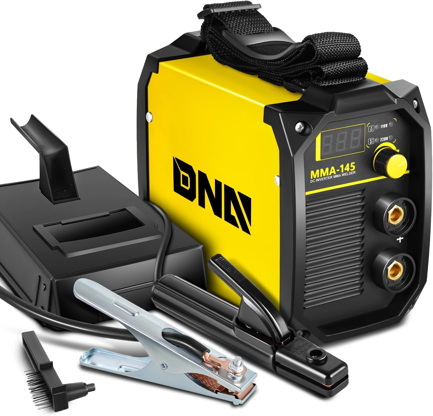 140A Portable MMA Welder 110V/220V Flux Core Welder MMA Mode Welding ...