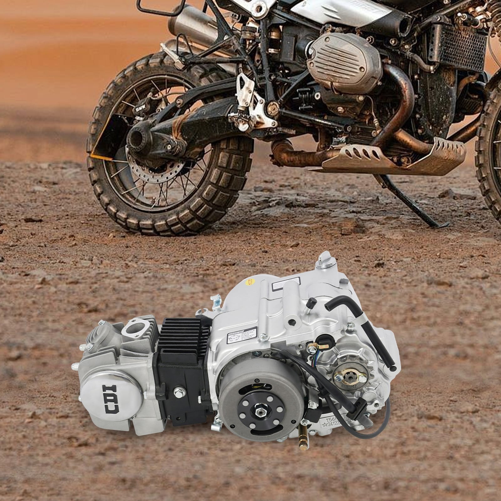 140CC 4 Stroke Racing Engine Single-Cylinder Motor For Pit Dirt Bike ...