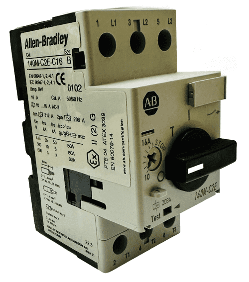 140M-C2E-C16 Motor Protection, Circuit Breaker 16A Ser B - Walmart.com