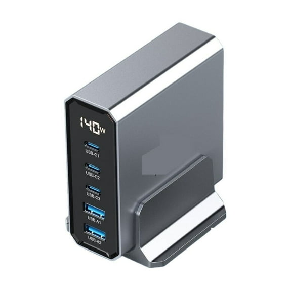 140W USB Type C Fast Charger Multiple Ports QC4.0 PD Quick Charger For ...