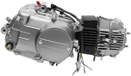 140CC Dirt Bike Engine, 4-Stroke Horizontal CDI Ignition Engine Single ...