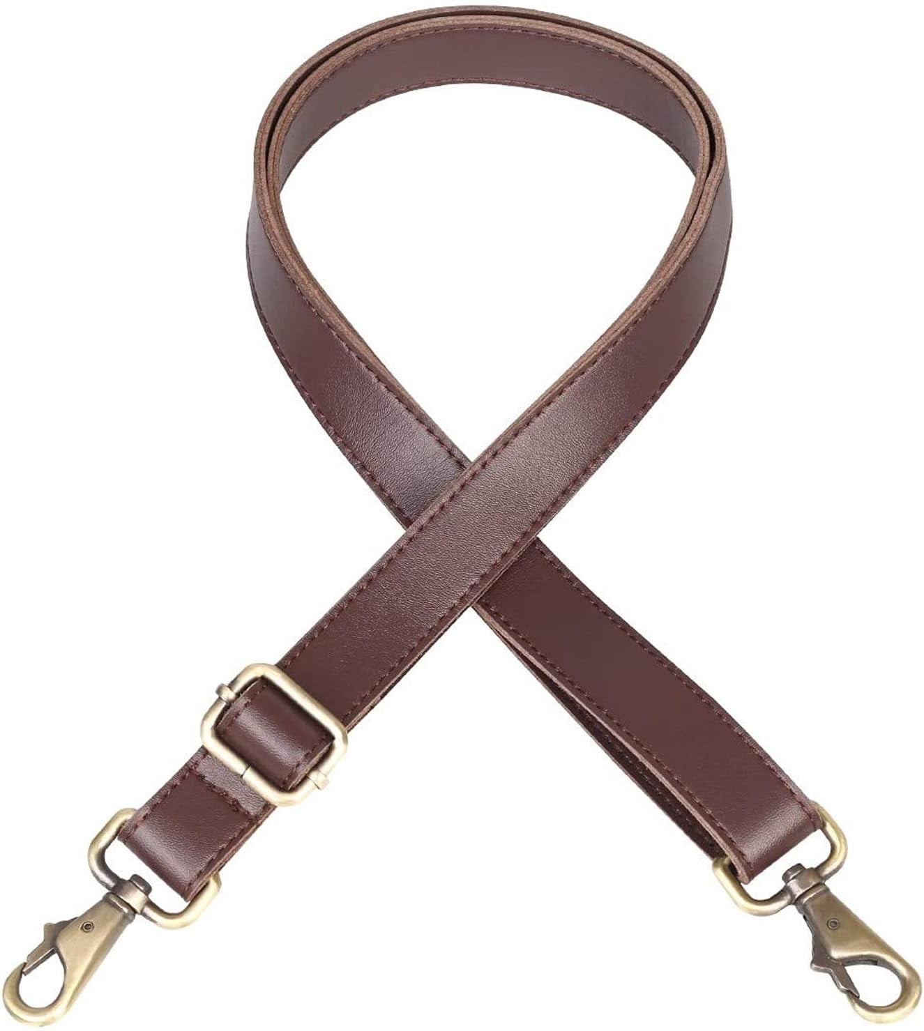 140cm Universal Replacement PU Leather Strap Adjustable Bag Strap with ...