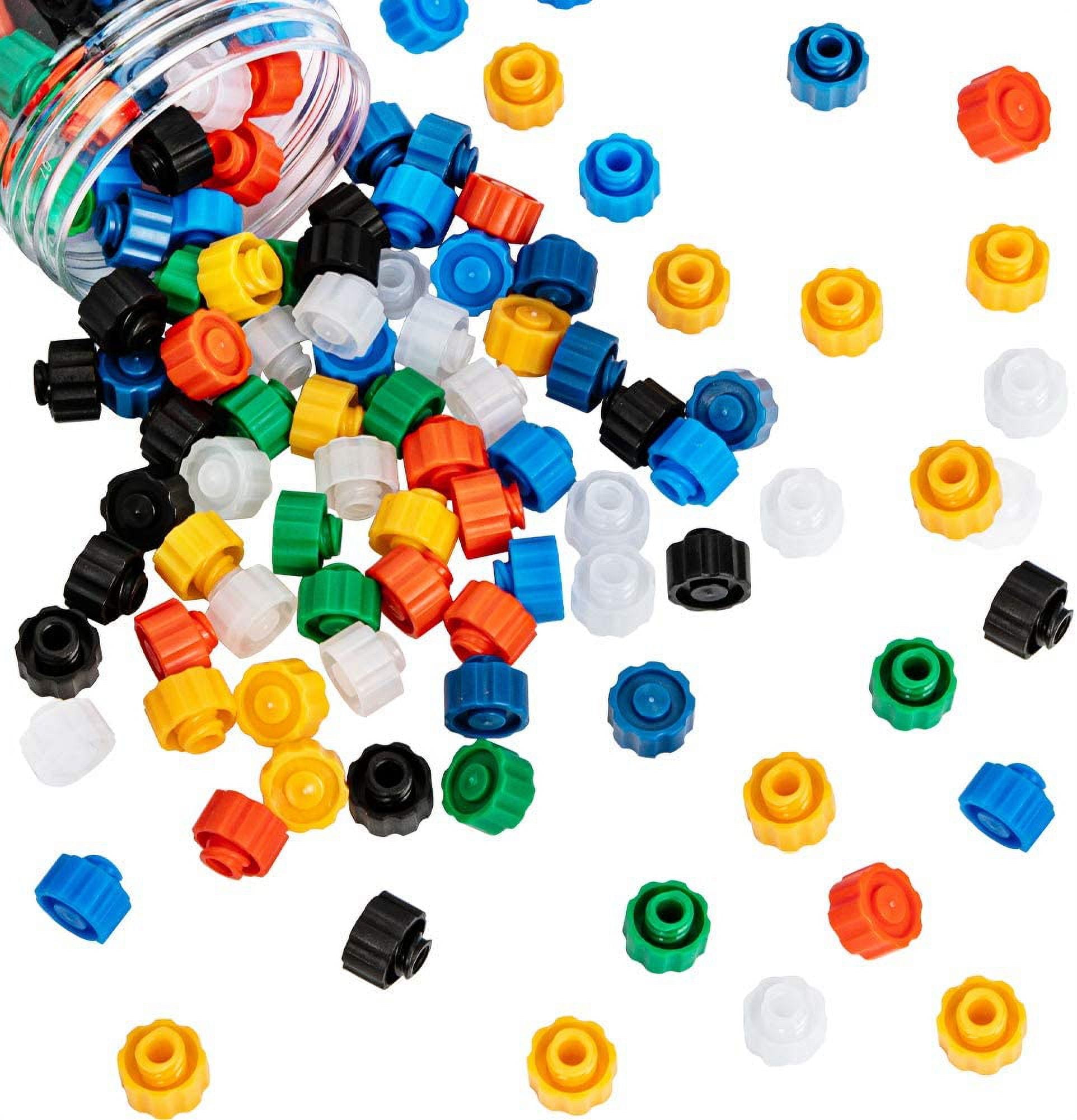 140pcs Syringe Tip Caps Luer Lock tip Syringe No Needle Tip Cap for ...