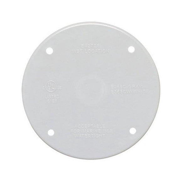 Round Blank Cover Plate