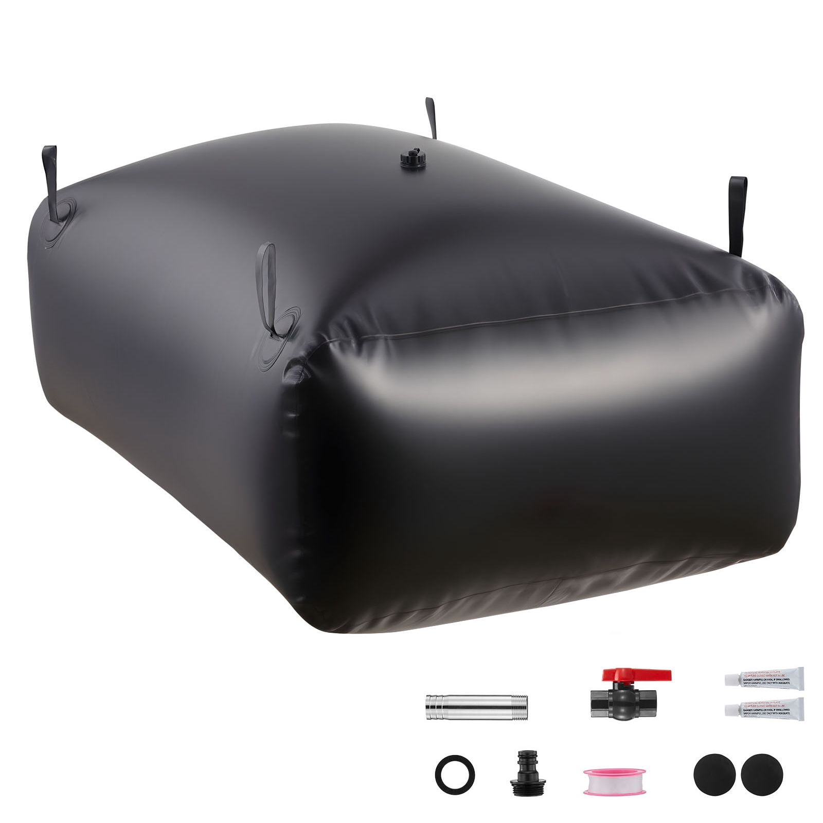 142.7 Gal Collapsible Water Bladder, PVC, Leakproof, Portable - Walmart.com