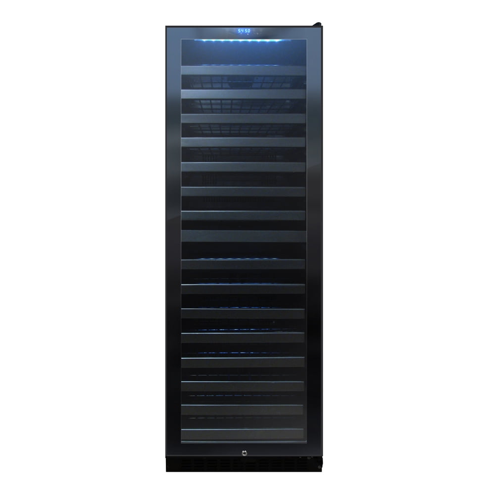 Vinotemp VT-140 TS 142 Bottle Dual-Zone Touchscreen Wine Cooler ...