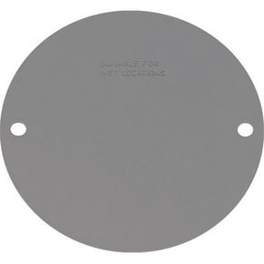 Round Blank Cover Plate