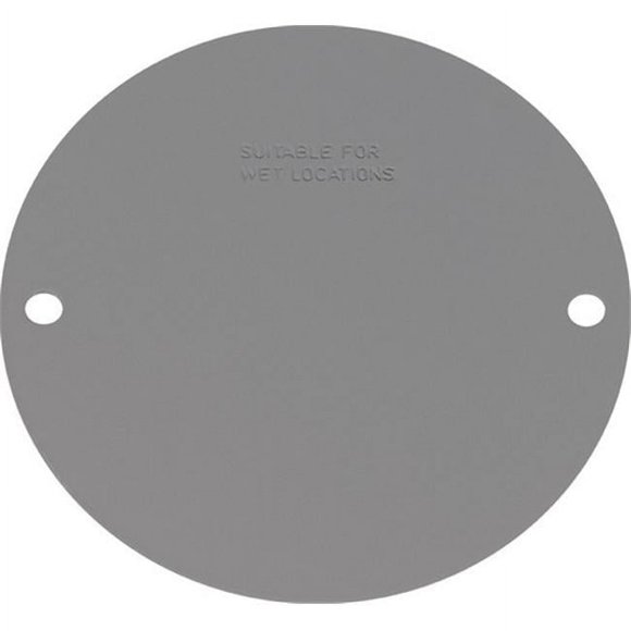 Round Blank Cover Plate