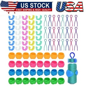 60 Pieces Colorful Bobbin Thread Holders Thread Clips Sewing Machine ...