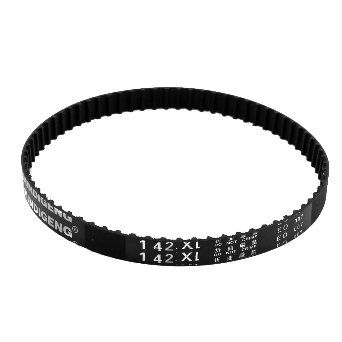 142XL 71 Teeth 10mm x 5.08mm Rubber Timing Geared Belt for Stepper ...