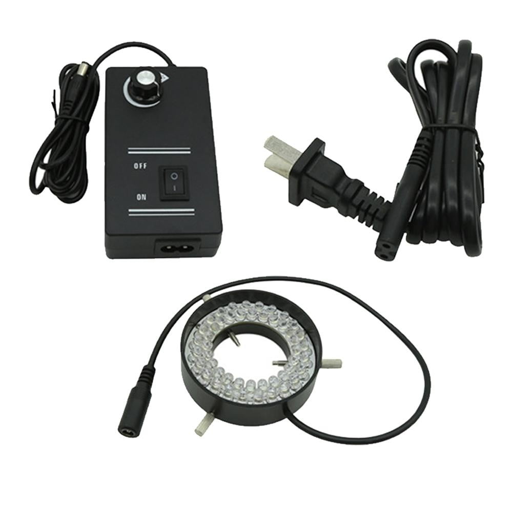 144 LED Microscope Ring Light Industrial Light Illuminator Circular ...