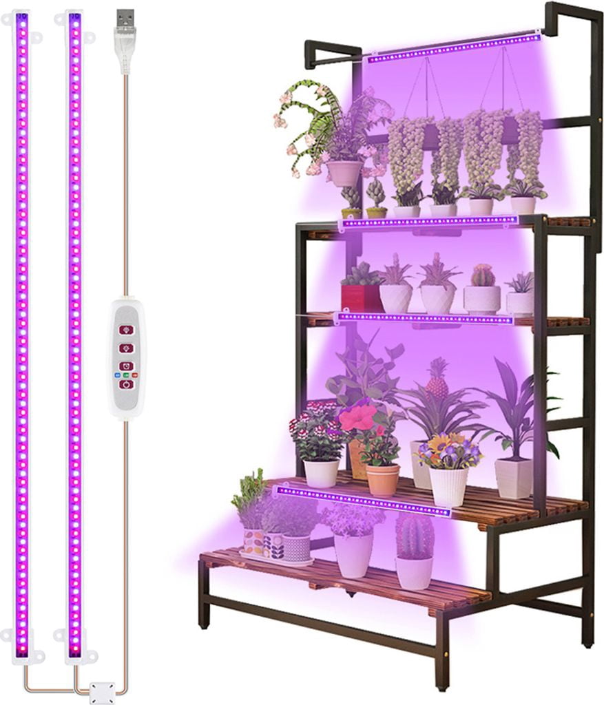 144 LED Plant Lamp Full Spectrum Dimmable Plant Light Indoor Plants ...