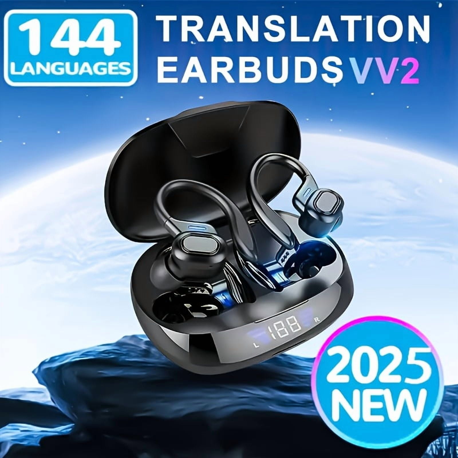 FANRUINA 144 Language Real Time Translation Headphones For Smartphone ...
