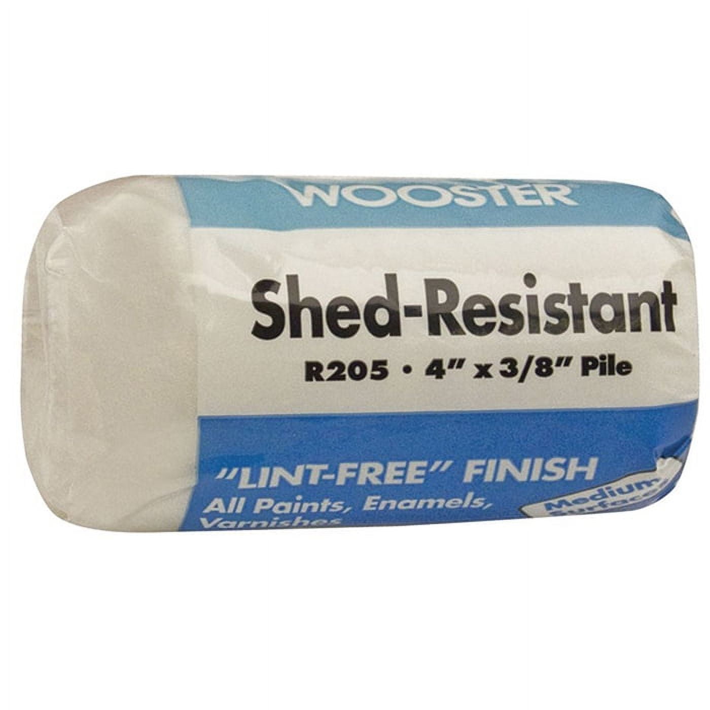 144-Pack of 4” x 3/8” Nap Wooster R205 Super Doo-Z Shed-Resistant Woven ...