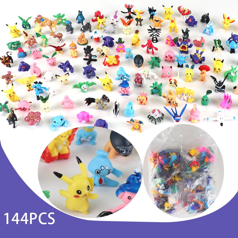324 Pcs Cartoon Mini Action Figure Toys Set, Small Dolls for Cake ...