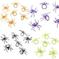 Walmart 144 Pcs Halloween Spider Rings, Plastic Cupcake Topper, Cake ...