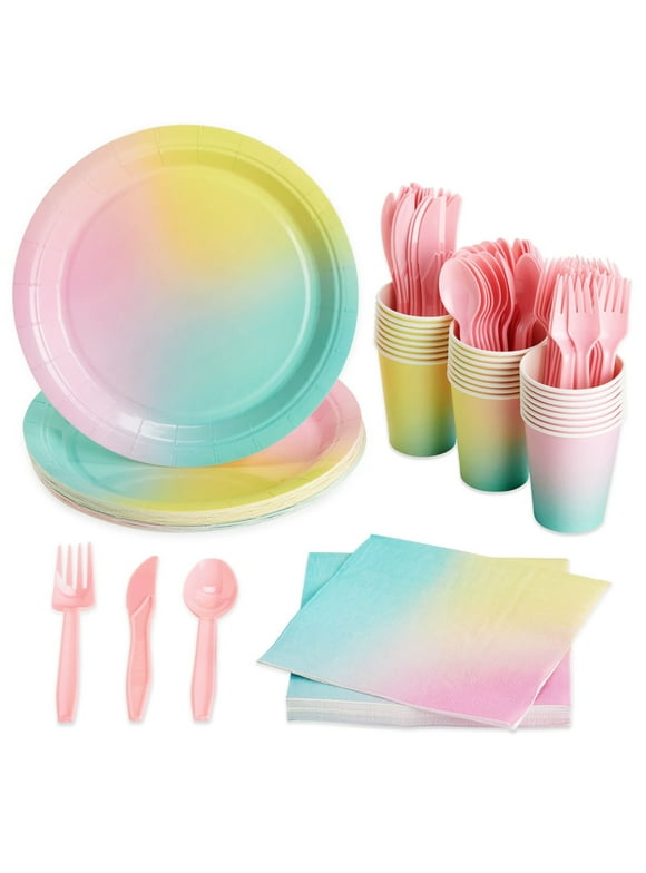 Rainbow Party Supplies in Party Supplies by Color - Walmart.com