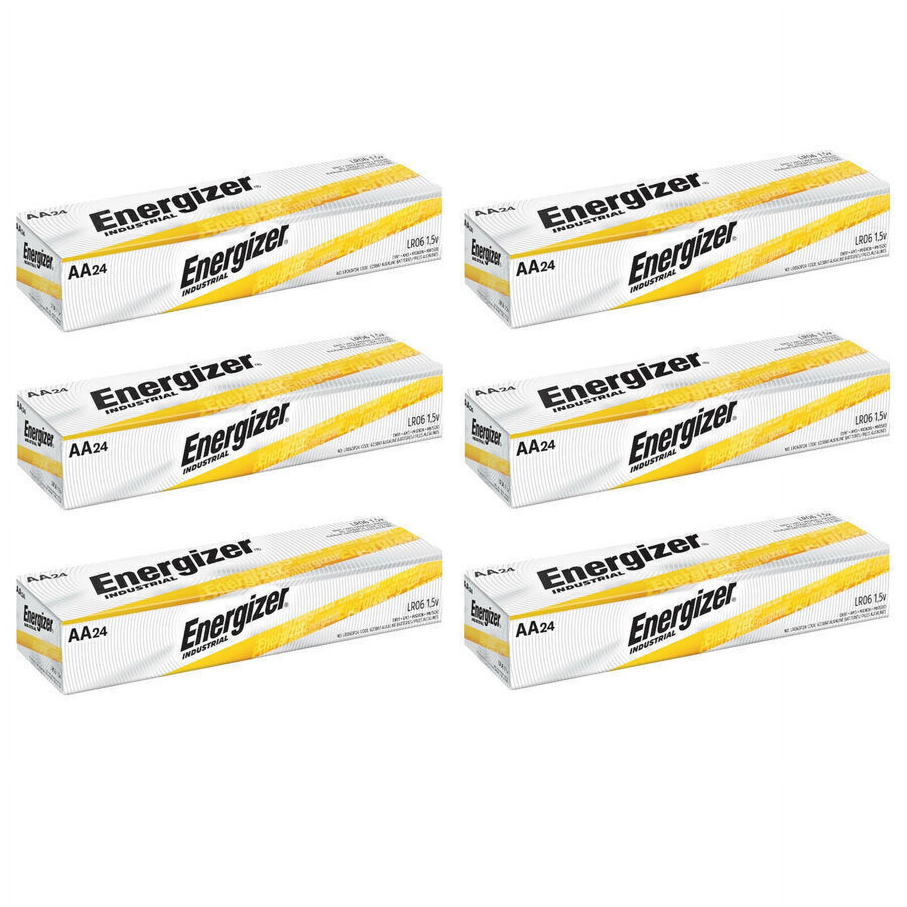 Energizer Industrial AA Alkaline Batteries, Long Lasting, Multipack of ...