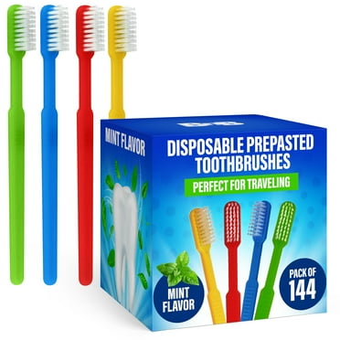 Disposable Mini Travel Toothbrushes 10 Count - Walmart.com