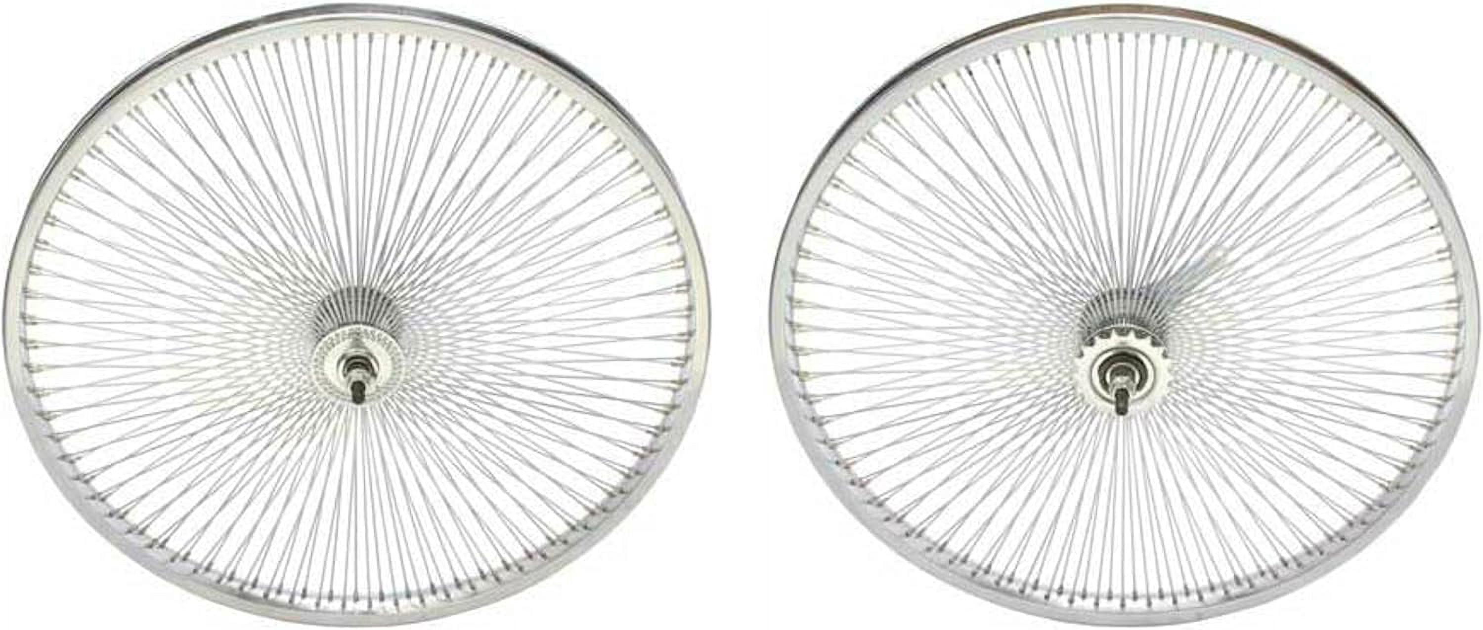 144 Spoke Wheel Set. Front and Back Coaster Wheel - Walmart.com