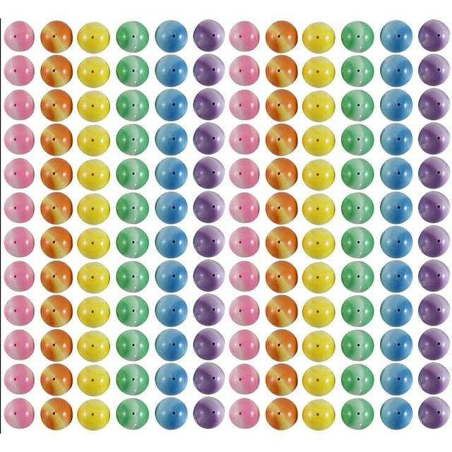 144 Tiny 1" Marble Poppers - Rubber Pop Up Toy - Pop and Drop - Turn ...
