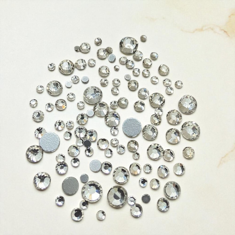 1440 Flat Bottom Rhinestones for Nail Art High Quality No Drop Nail Art ...
