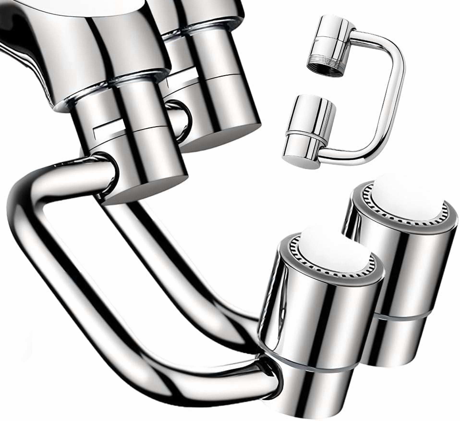 1440° Rotatable Faucet Aerator Extension, Universal U-Shaped Sink ...