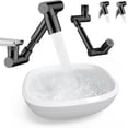 1440° Swivel Faucet Extender Mechanical Arm for Kitchen Bathroom ...