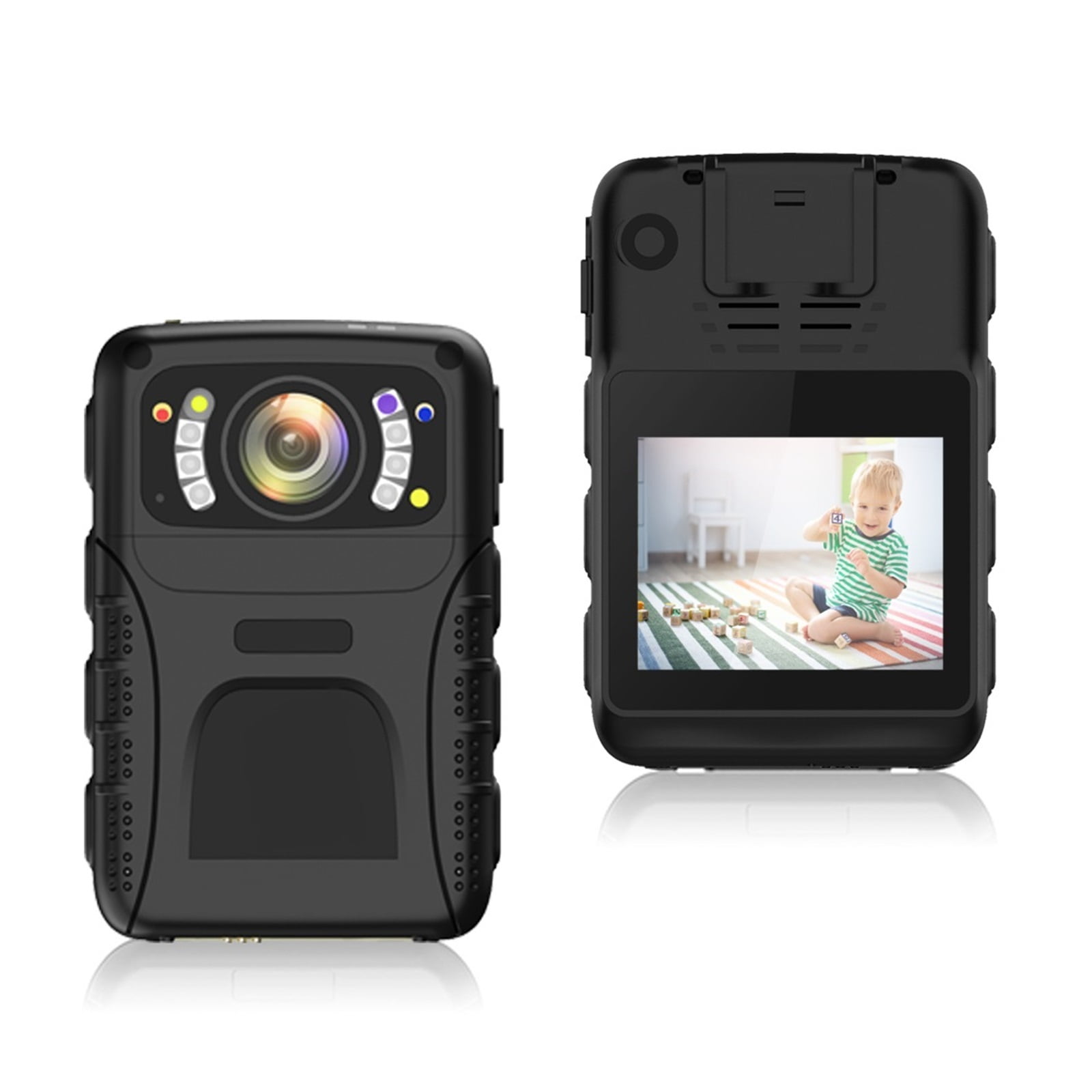 1440P 4K Portable Recorder Mount Clip Anti Fall Shockproof Secure ...