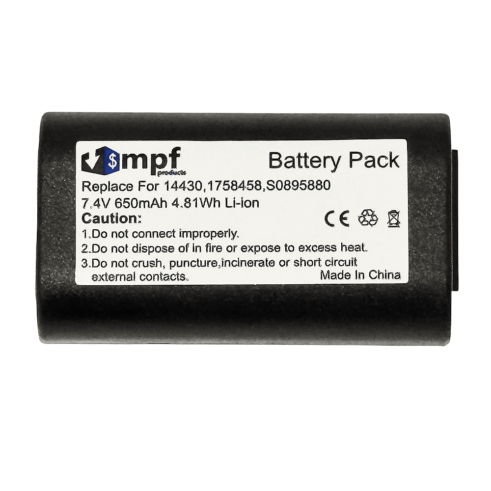 MPF Products 14430 Battery Replacement, 650mAh Lithium-Ion, for 3M ...