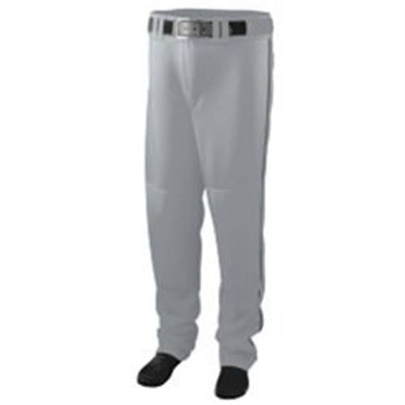 1446A Youth Series Baseball & Softball Pant With Piping - Silver ...