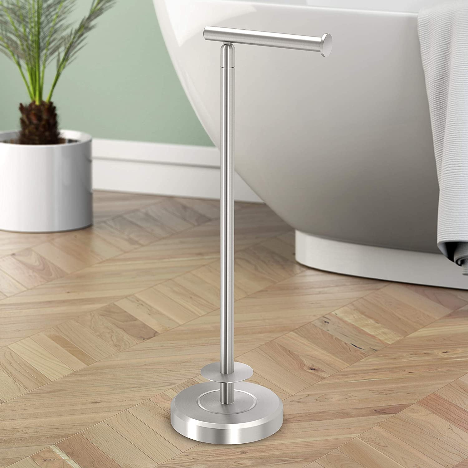 Weighted Toilet Paper Stand