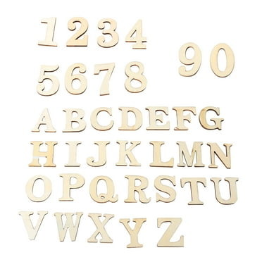Creativity Street® Wood Letters & Numbers, 200/pkg - Walmart.com
