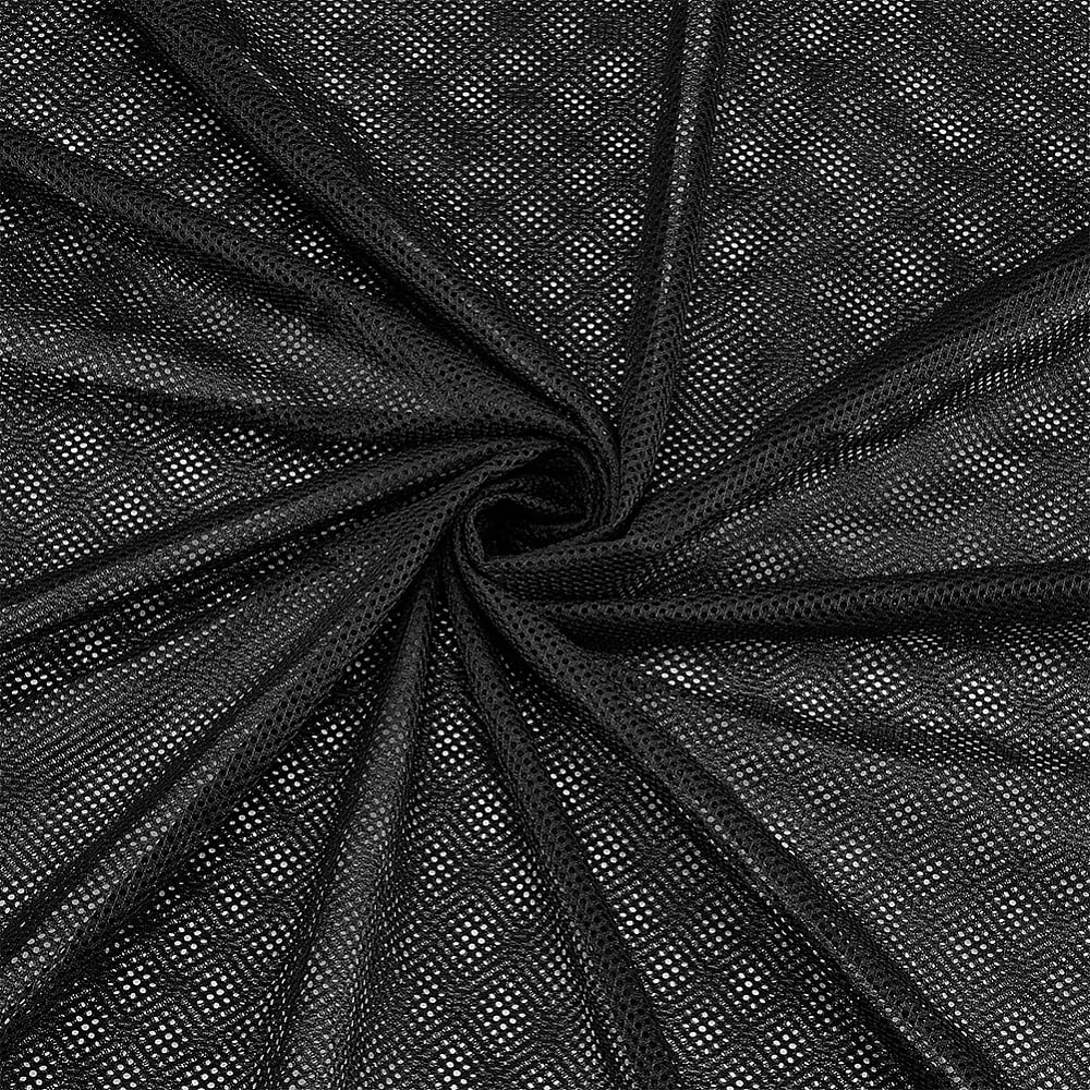 144X66 inch Black Mesh Fabric Polyester Netting Fabric Mesh Netting ...