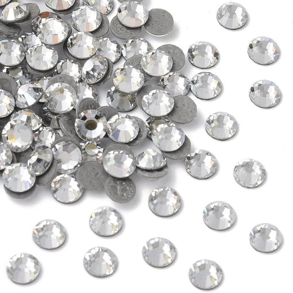 144pc Preciosa® Crystal Hotfix Flatback Stones Czech Crystal Round(438 ...