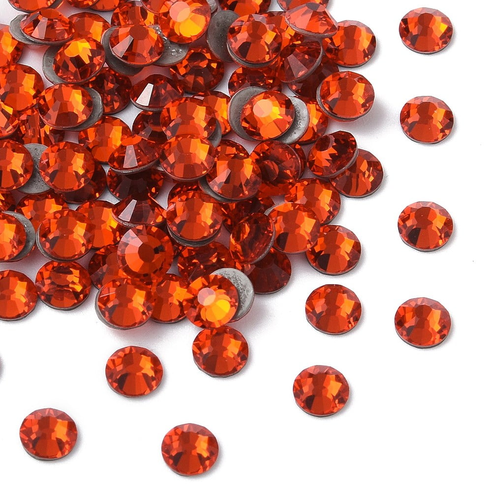 144pcs Preciosa® Hotfix Flatback Stones Czech Round(438 11 612 Chaton ...