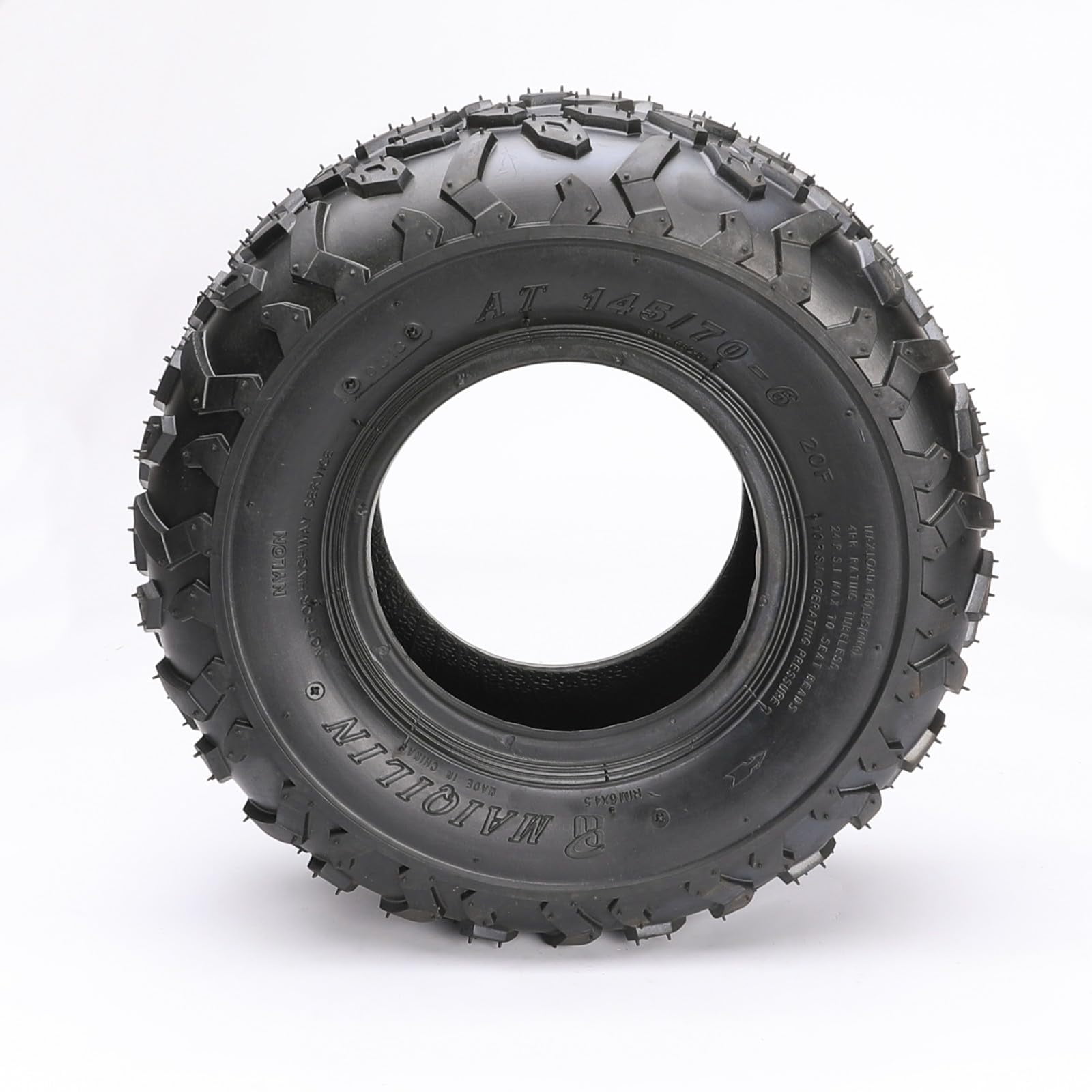 145/70-6 ATV UTV 145/70x6 All Terrain Tire 4PR Tubeless 145x70x6 for ...