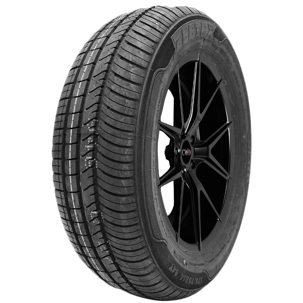 145/80R13 Zeetex ZT2000 75T SL Black Wall Tire - Walmart.com