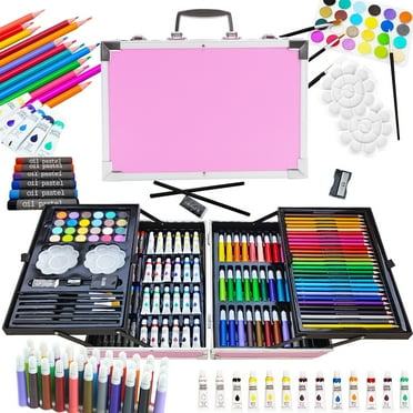 Art 101 Budding Artist 33 Piece Doodle and Create Colorable Art Set ...