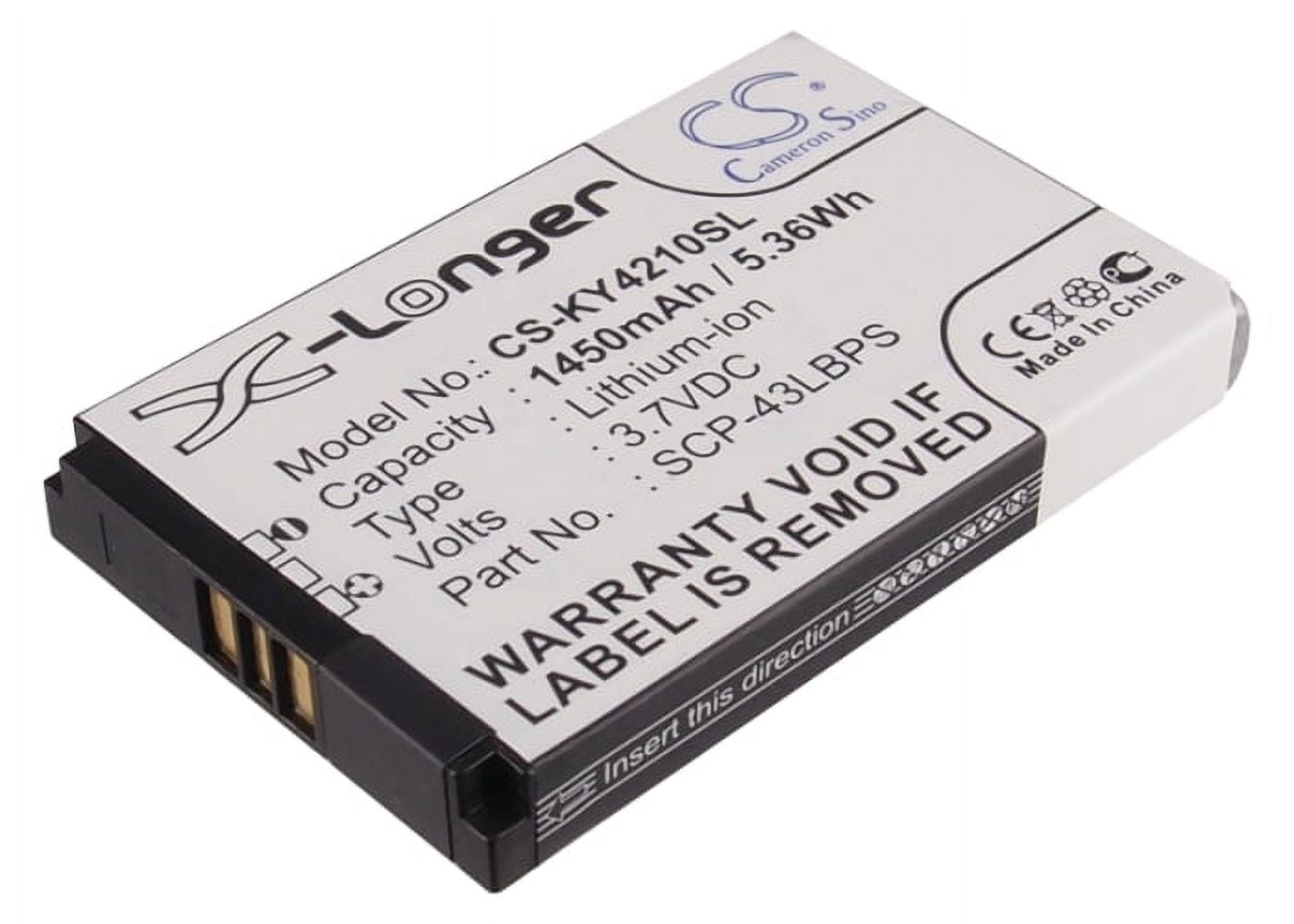 1450mAh 5AAXBT048GEA SCP-43LBPS Battery for Kyocera E4225 E4255 E4210 ...