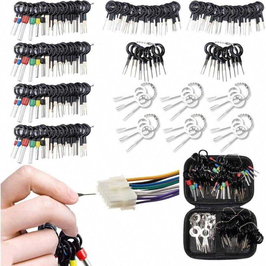 146 PCS Terminal Removal Kit, Depinning Electrical Pin Removal, Pin ...