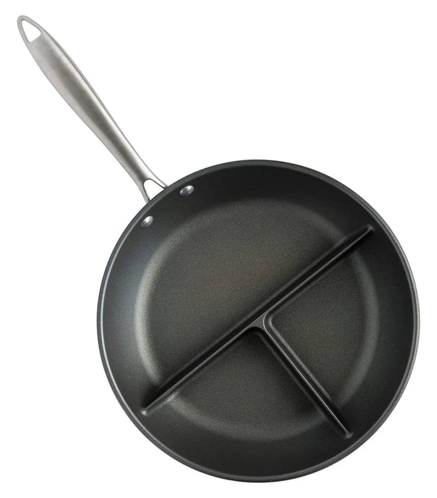 - 14621 Divided Sauce Pan, 3-in-1, Silver - Walmart.com