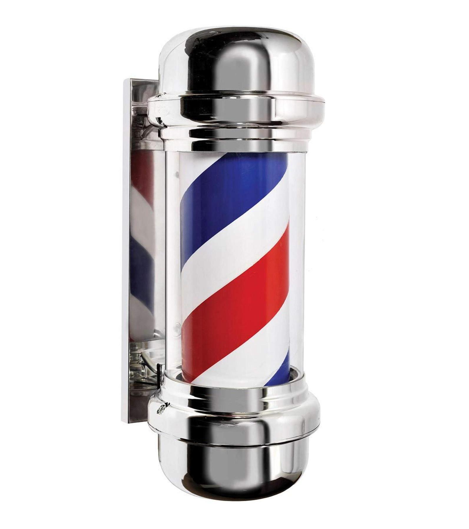148 Original Salon Barber Pole with Light for Barbers & Barber Shops ...