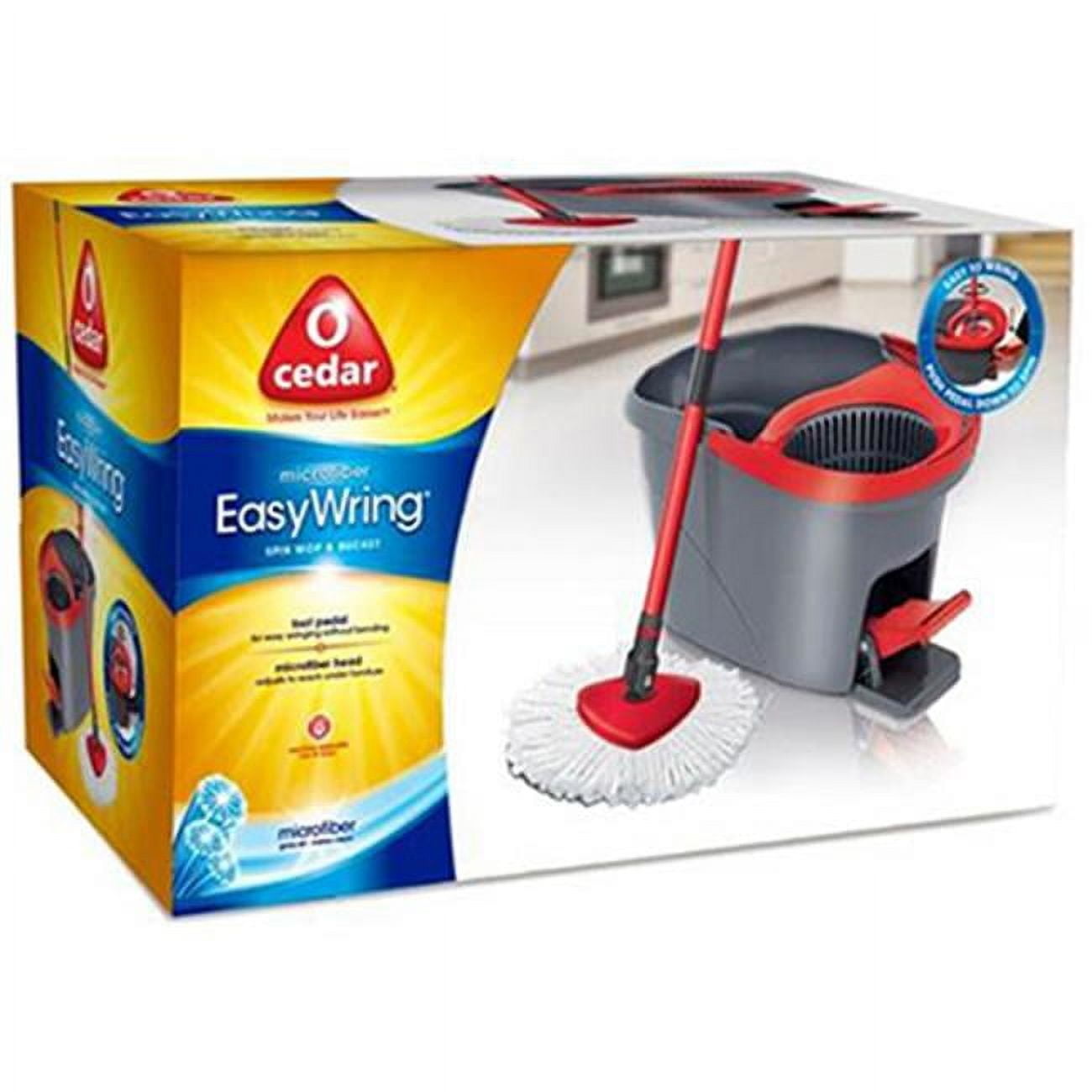 148473 Easy Wring Spin Mop & Bucket System - Walmart.com