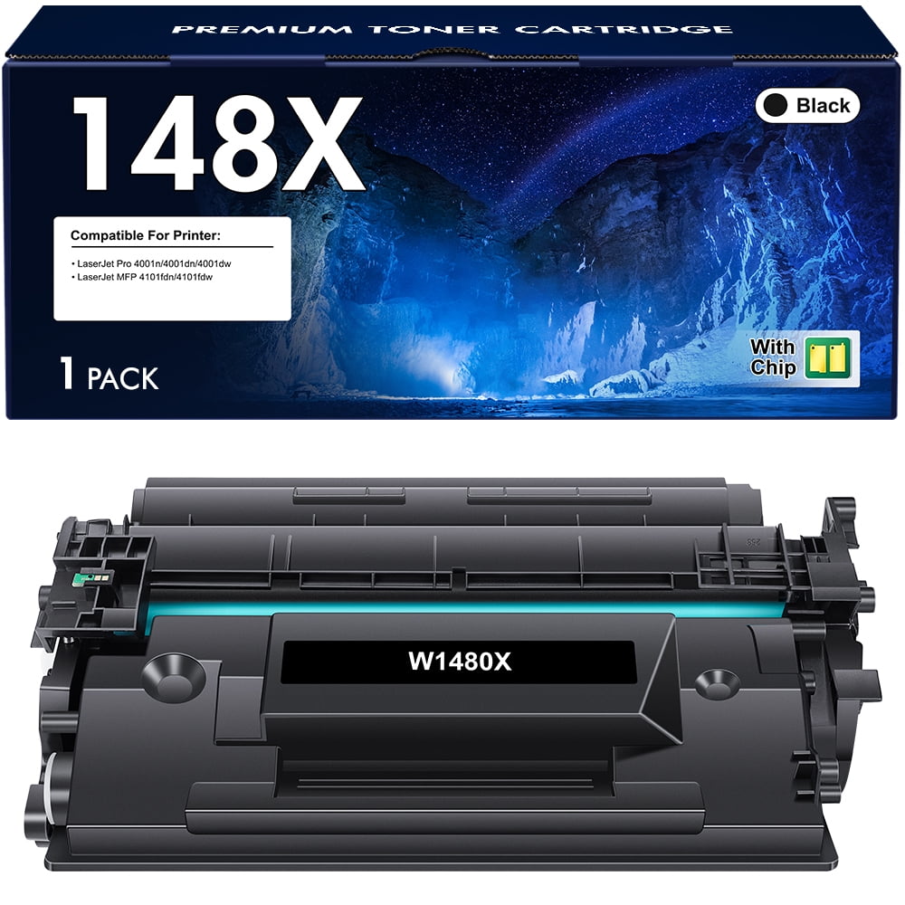 Vipink 148X 148A Toner Cartridge with Chip High Yield for HP LaserJet Pro 4001dn MFP 4101fdw ...