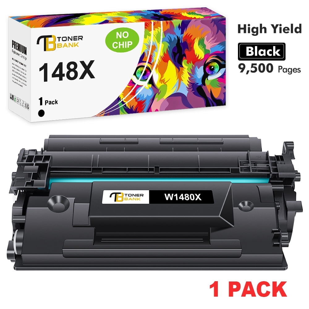 148X 148A Toner Cartridge No Chip High Yield Compatible for HP W1480X ...