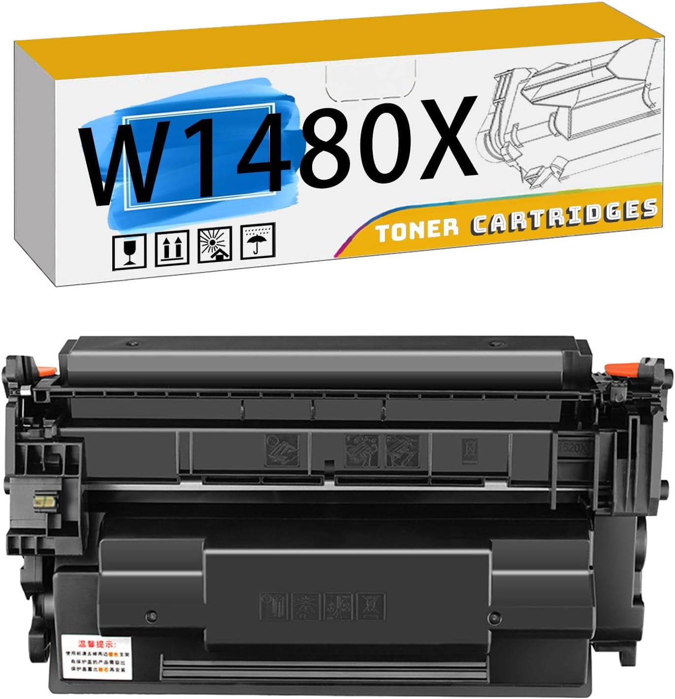 148X W1480X Toner Cartridges Compatible for HP 4001 4001dn 4001dne 4001ne MFP 4101 4101fdn ...
