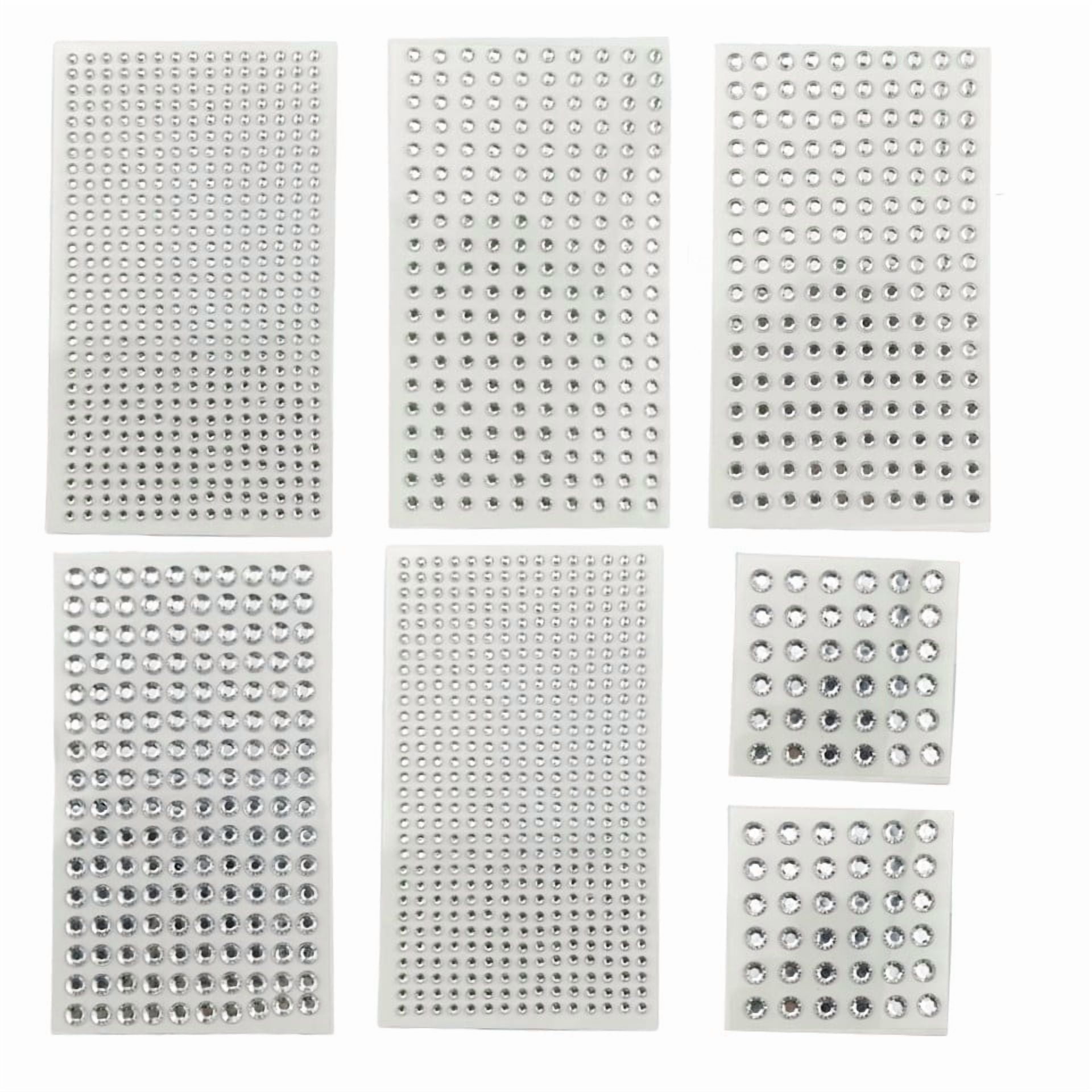 1492 Pcs Face Gems Hair Gems, Self-Adhesive Face Jewels Eye Jewels ...