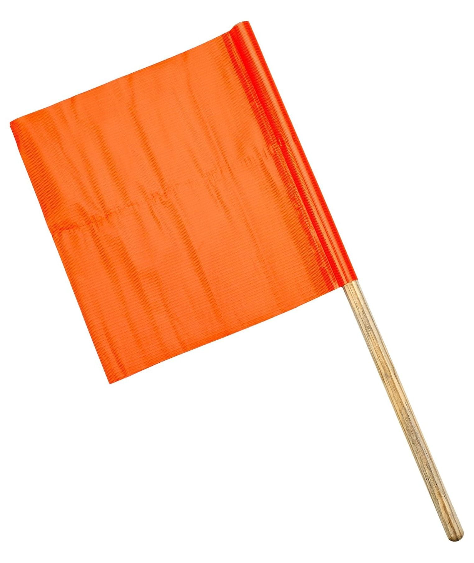 14994-0-12 Standard Vinyl Highway Safety Traffic Warning Flag, 12" x 12 ...